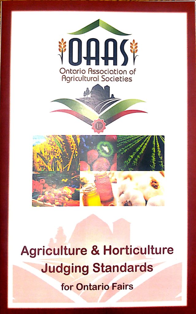 Agricultural Judging Standards – OAAS